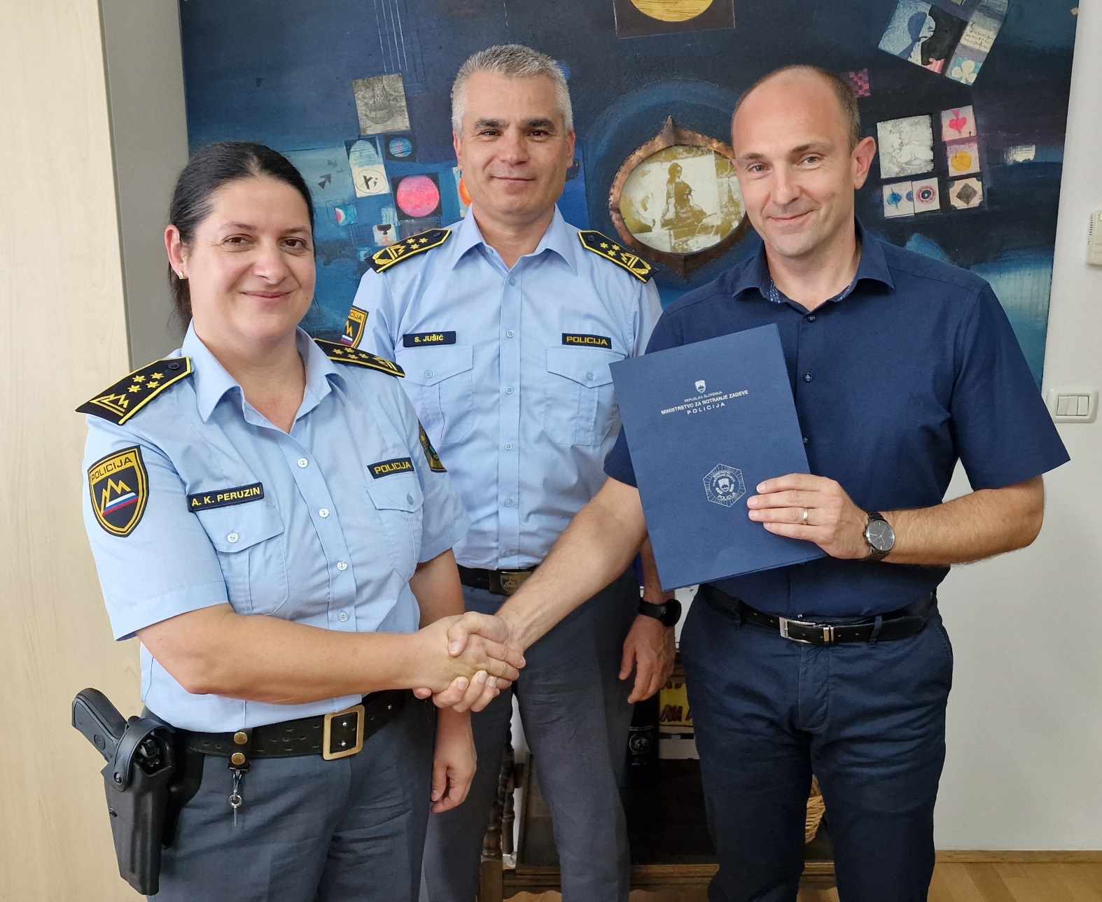 Nova direktorica PU Koper – Megafon