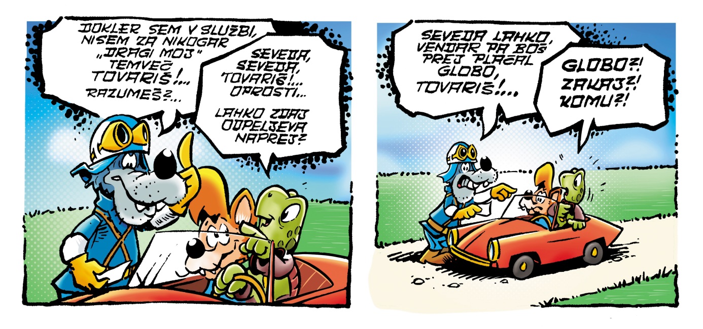 Mehko kuhan strip: Zvitorepec v barvah – Miki Muster (Buch 2019-2023 ...